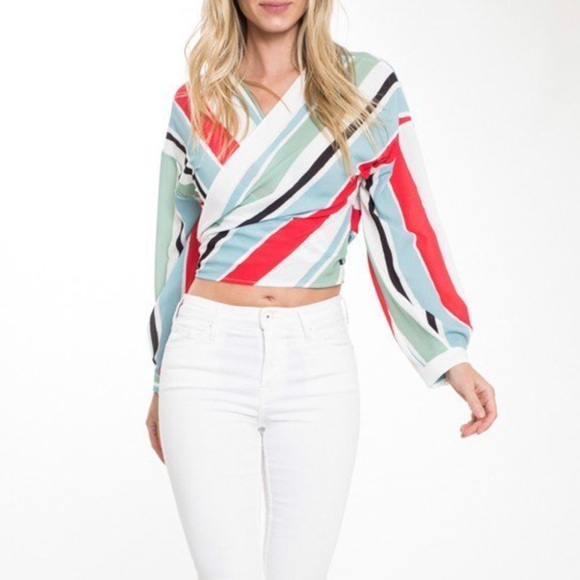 Boutique Envy | Tops | Draw The Line Top | Poshmark